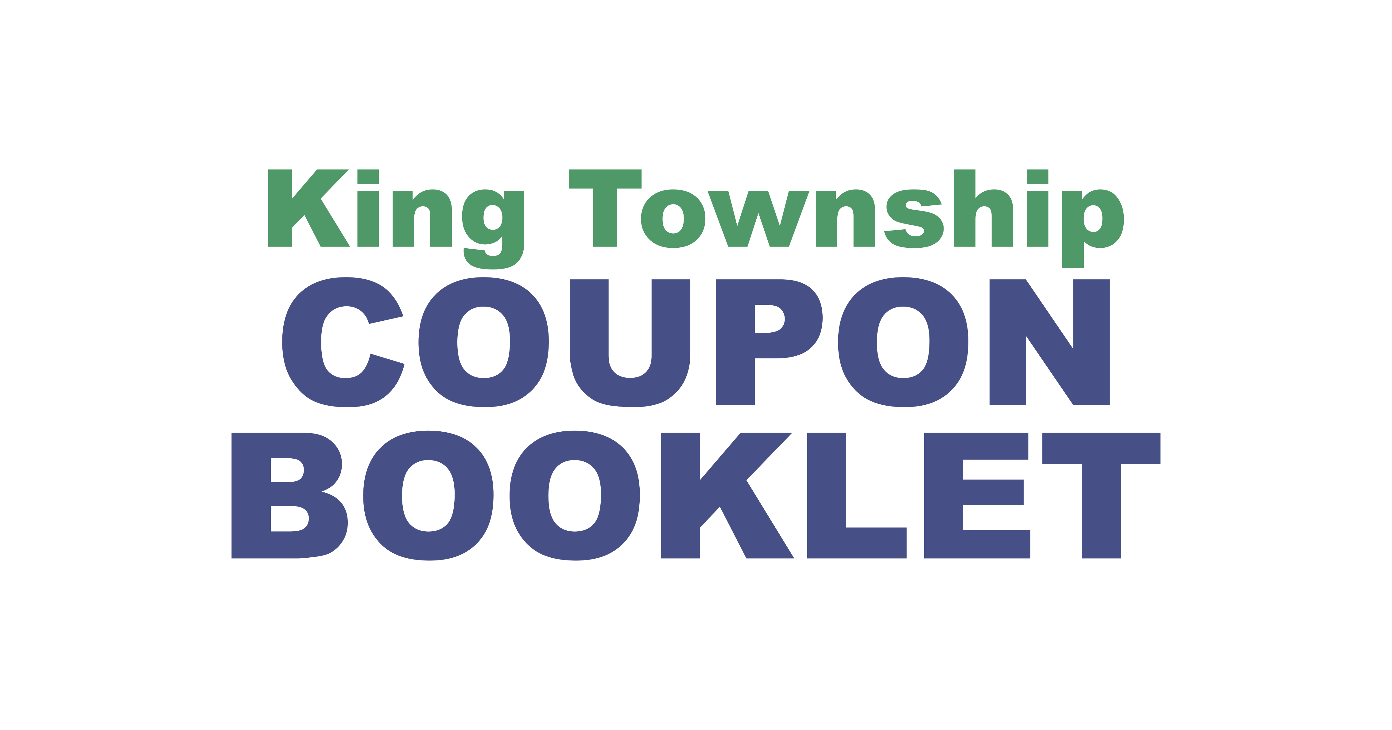King Coupon Booklet